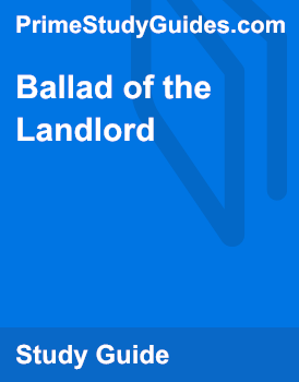 Ballad of the Landlord by Langston Hughes | PrimeStudyGuides.com