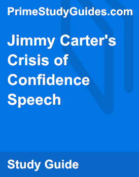 Jimmy Carter's Crisis of Confidence Speech | Summary